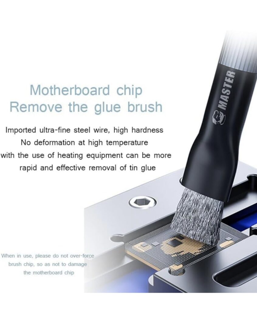 Best 1 Mechanic Steel Brush For Phone Motherboard IC Glue Removal ...