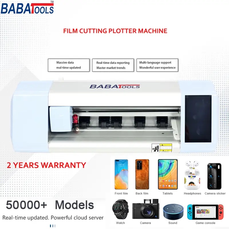 Best 1 Baba Smart Plotter Cutting Machine Front Back Vinyle Film ...