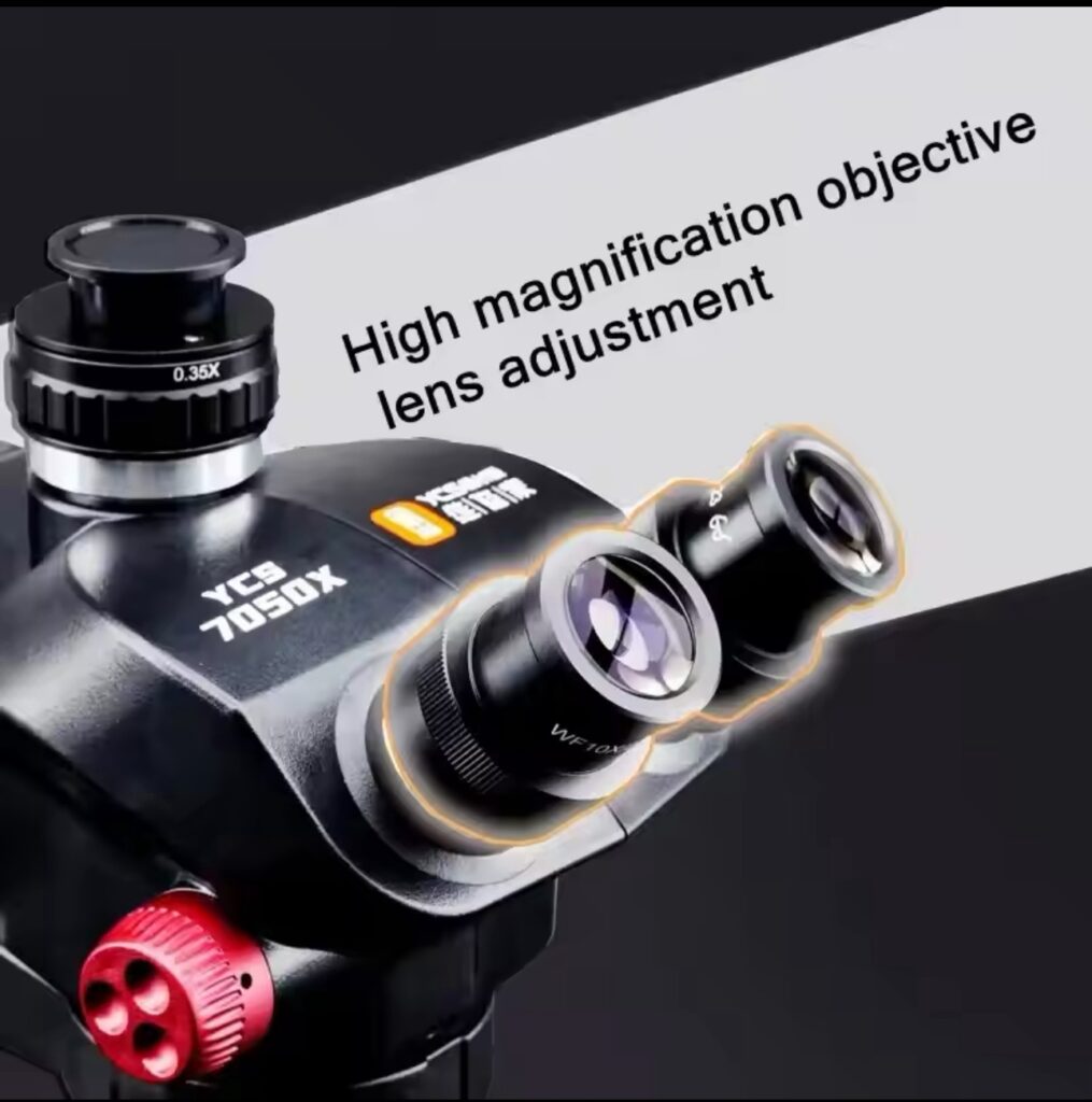 Best 1 YCS 7050X Trinocular Stereo Microscope Industrial Grade ...