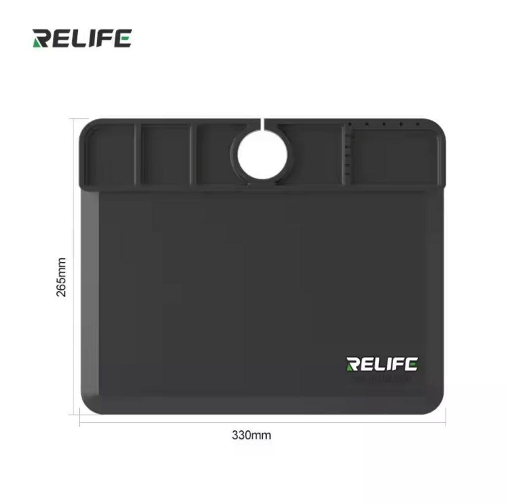 Best 1 RELIFE RL-004M-B11 Black Color Base Microscope Silicone Pad High ...