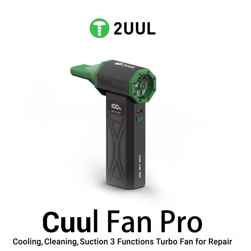 2UUL DA97 Cuul Fan Pro Powerful Turbo Air Blower for Mobile Phone Repair Wireless Dust Blower ...